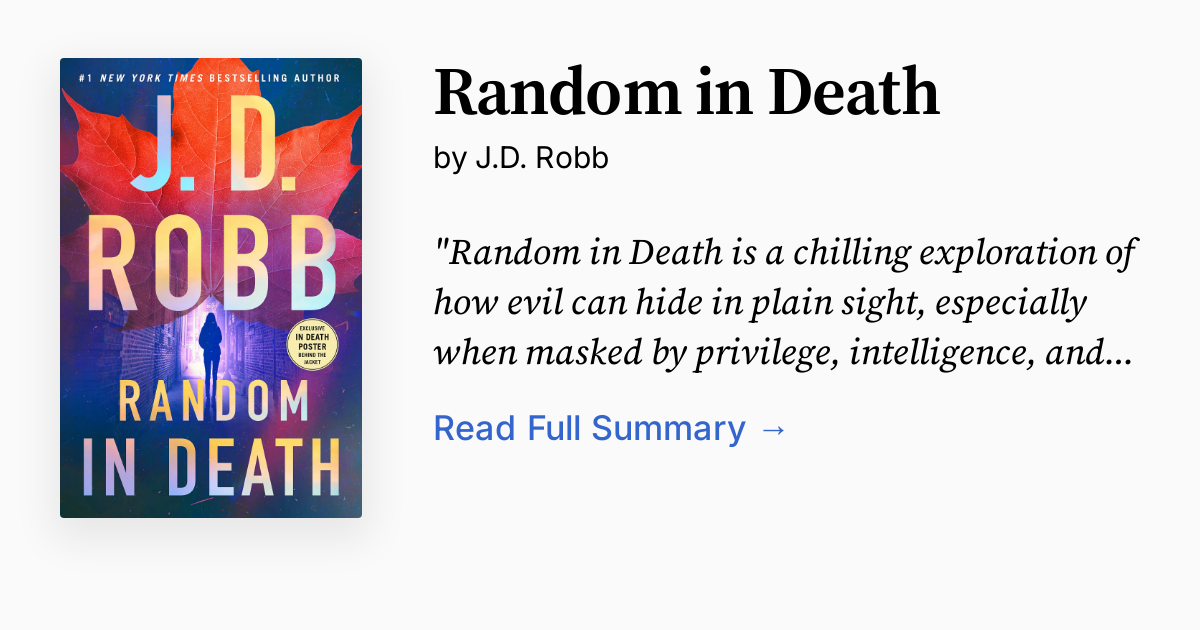 Random in Death | Summary, Audio, Analysis