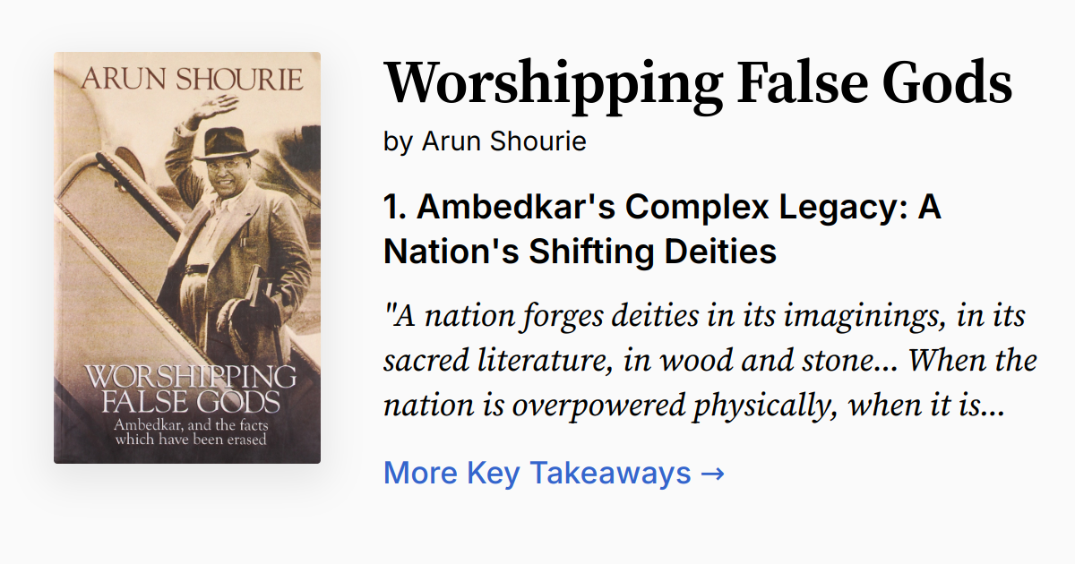 Worshipping False Gods | Summary, Audio, Quotes, FAQ