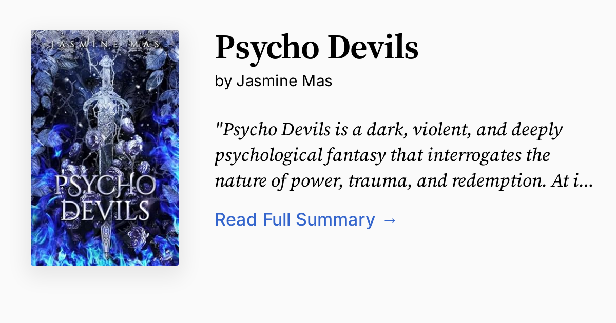 Psycho Devils by Jasmine Mas | Summary, Audio, Analysis, FAQ