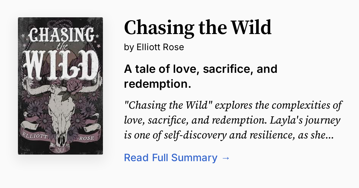 Chasing the Wild | Summary, Analysis, FAQ