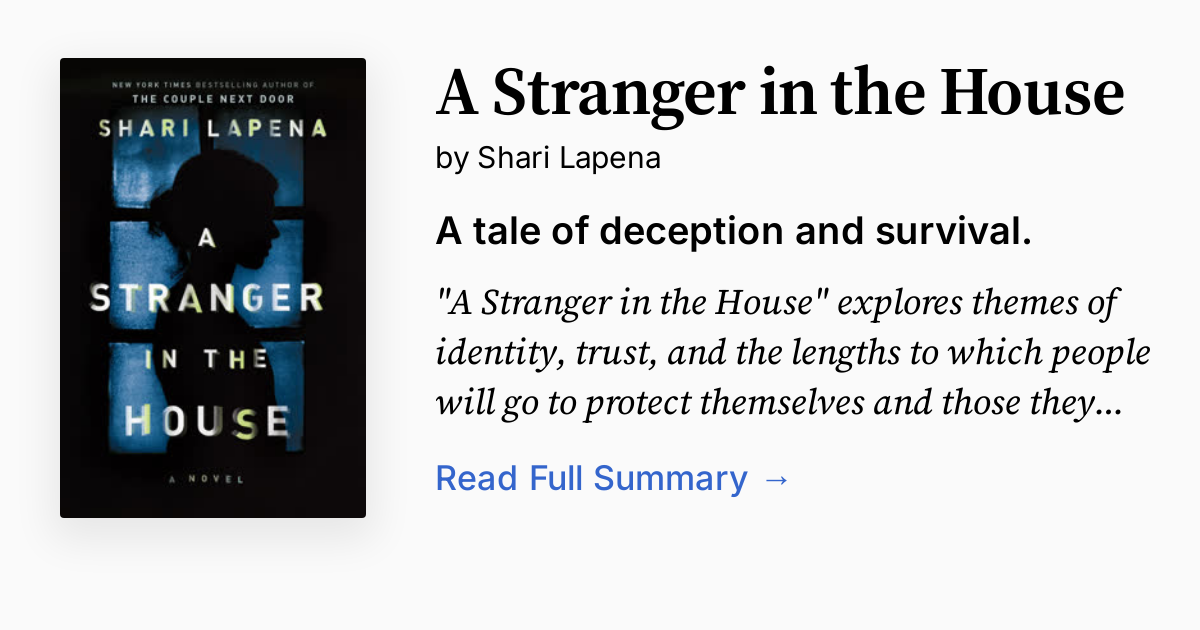 A Stranger in the House | Summary, Analysis, FAQ