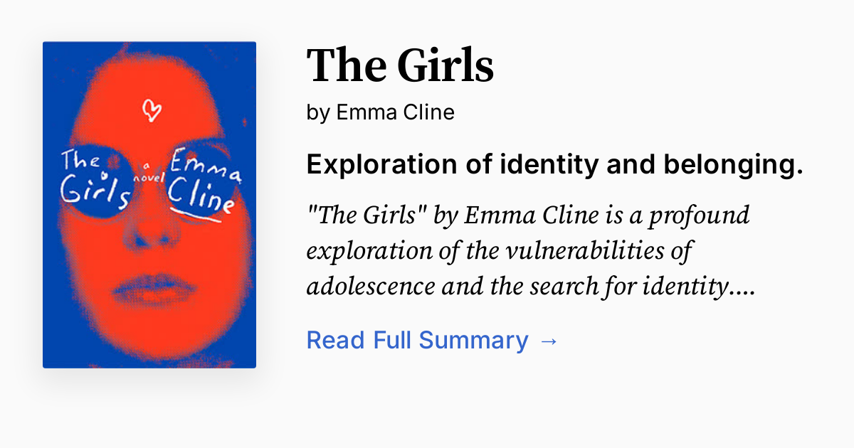 The Girls by Emma Cline | Summary, Audio, Analysis, FAQ