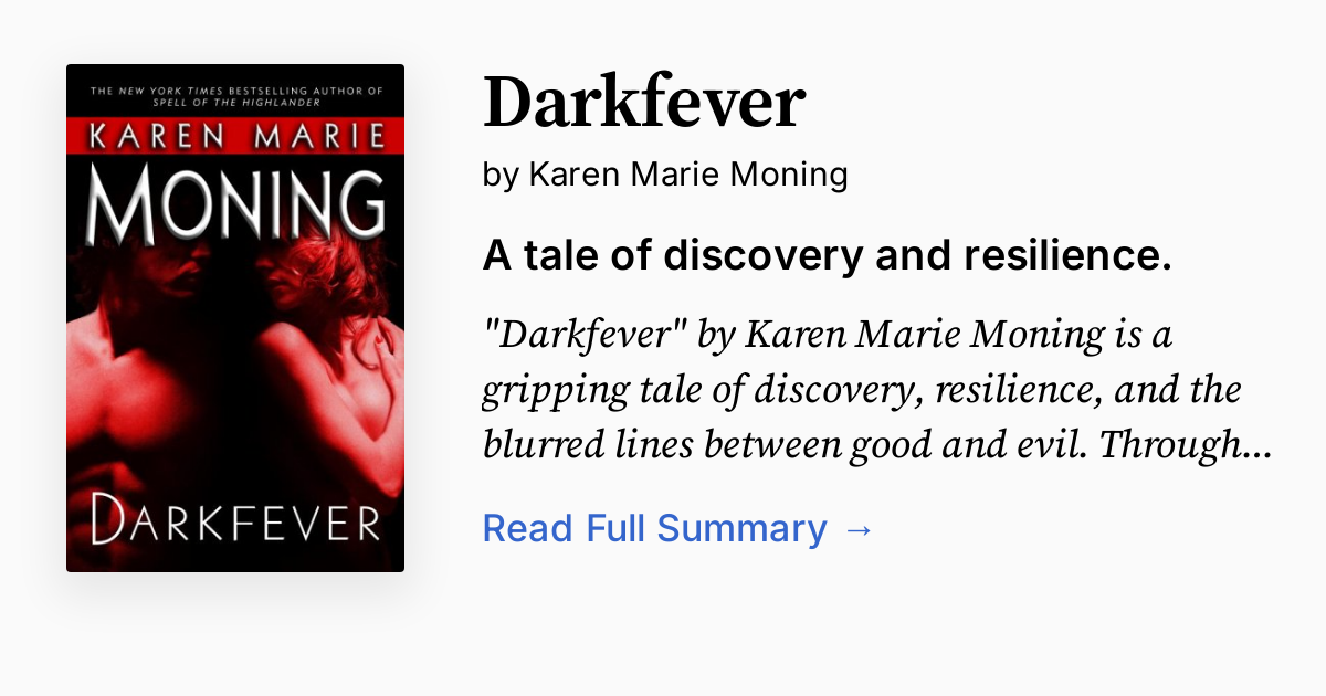 Darkfever by Karen Marie Moning | Summary, Analysis, FAQ