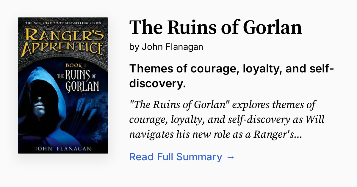 The Ruins of Gorlan | Summary, Analysis, FAQ