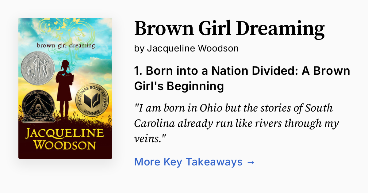 Brown Girl Dreaming | Summary, Audio, Quotes, FAQ