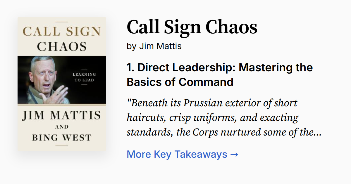 Call Sign Chaos | Summary, Audio, Quotes, FAQ