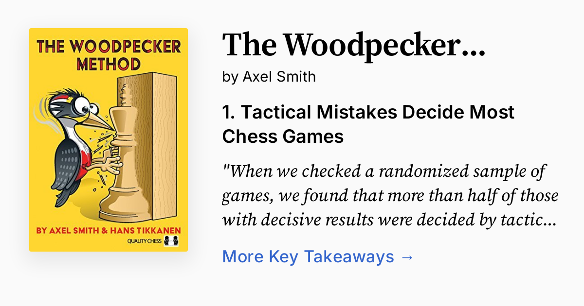 The Woodpecker Method | Summary, Audio, Quotes, FAQ