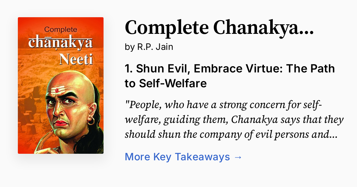 Complete Chanakya Neeti | Summary, Audio, Quotes, FAQ