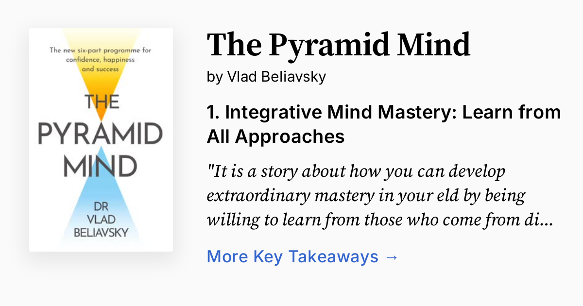 The Pyramid Mind | Summary, Audio, Quotes, FAQ