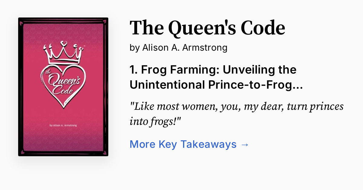The Queen's Code | Summary, Quotes, FAQ, Audio