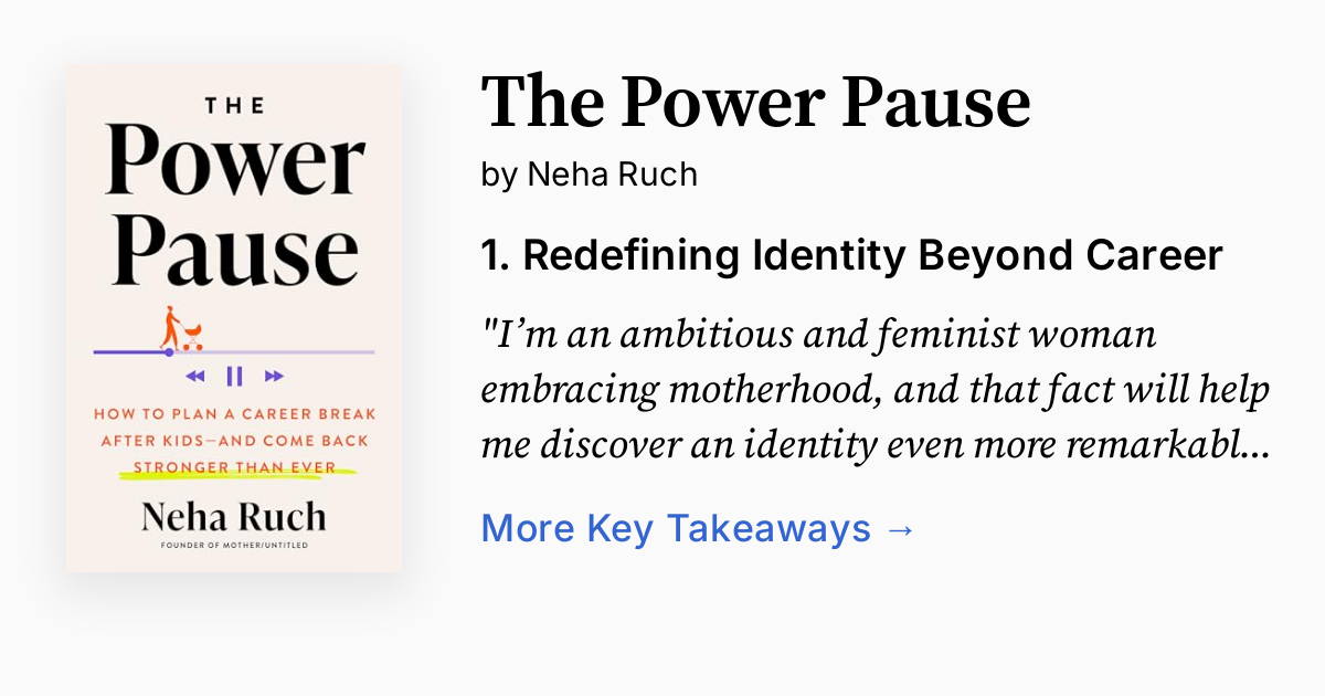 The Power Pause | Summary, Audio, Quotes, FAQ