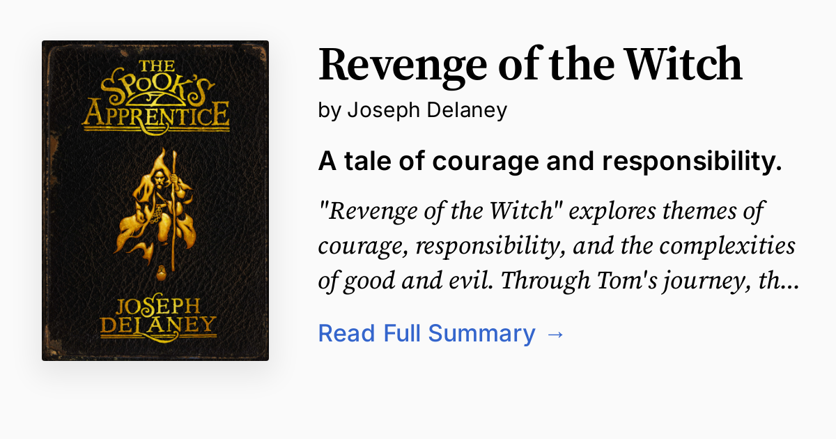 Revenge of the Witch | Summary, Analysis