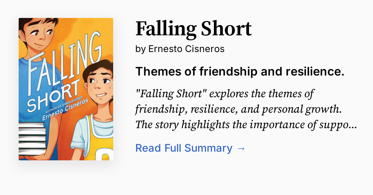 Falling Short by Ernesto Cisneros | Summary, Analysis, FAQ
