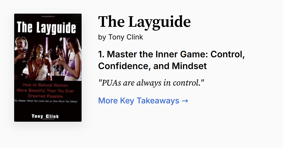 The Layguide by Tony Clink | Summary, Audio, Quotes, FAQ