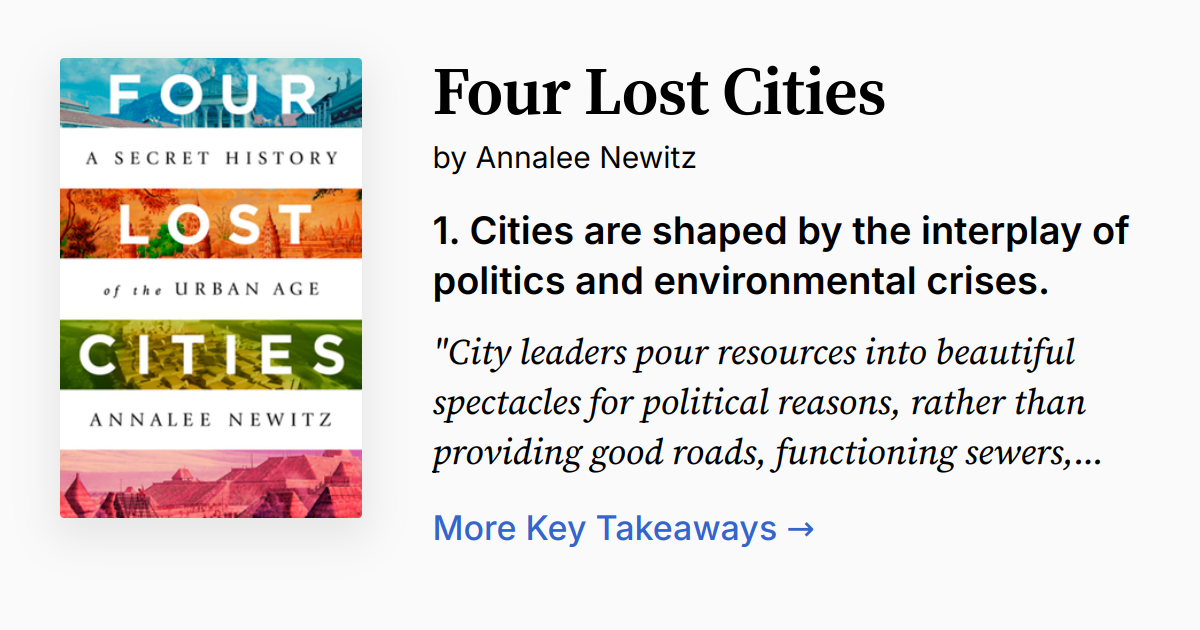 Four Lost Cities | Summary, Audio, Quotes, FAQ