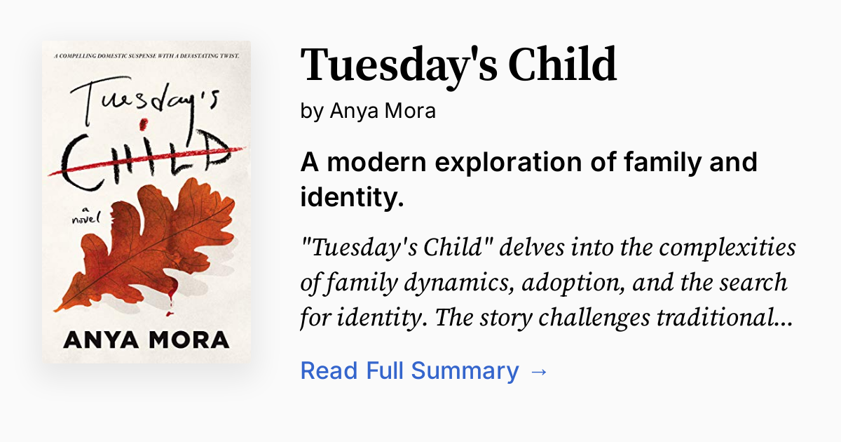 Tuesday's Child | Summary, Audio, Analysis