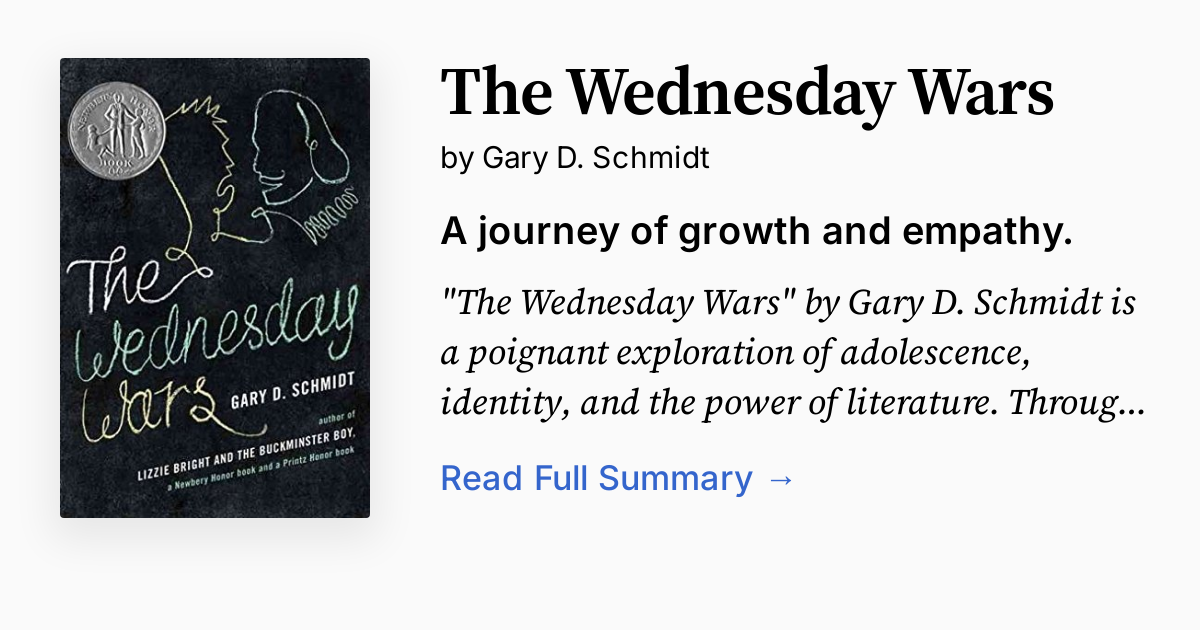 The Wednesday Wars | Summary, Analysis, FAQ