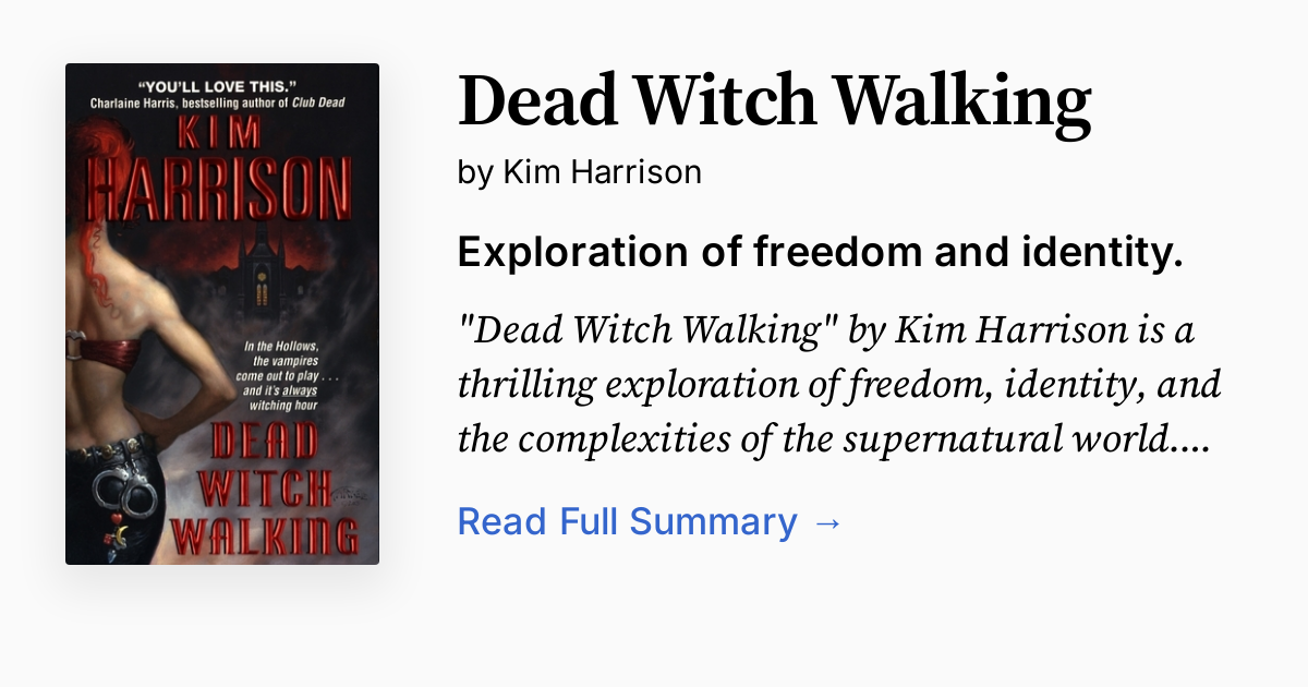 Dead Witch Walking | Summary, Analysis, FAQ