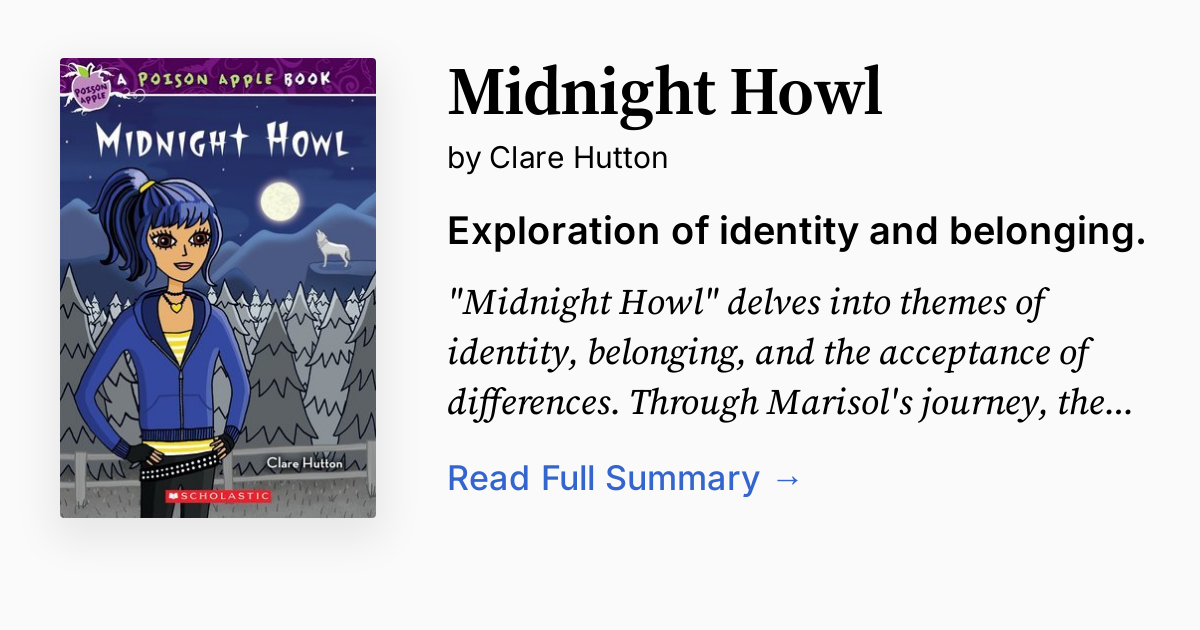 Midnight Howl by Clare Hutton | Summary, Audio, Analysis