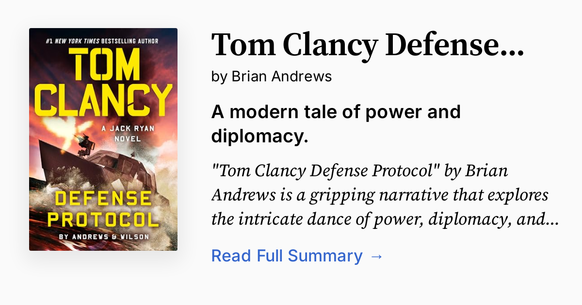 Tom Clancy Defense Protocol | Summary, Analysis, FAQ