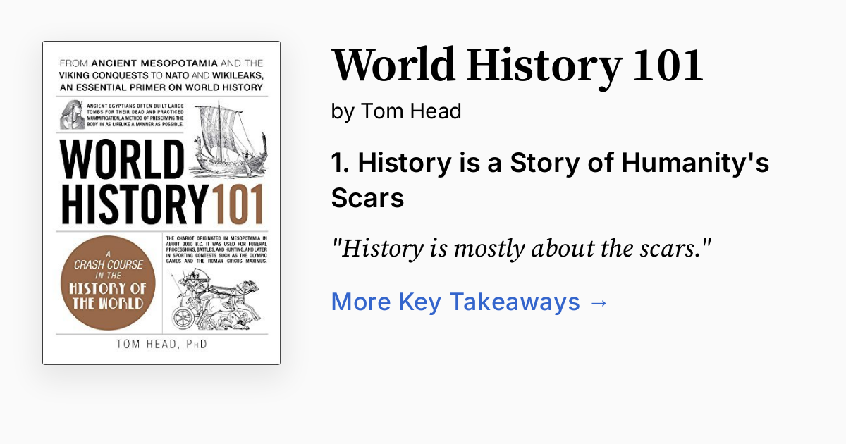 World History 101 | Summary, Audio, Quotes, FAQ