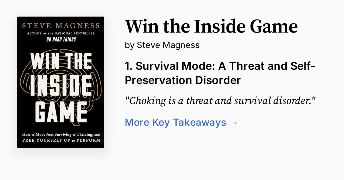 Win the Inside Game | Summary, Audio, Quotes, FAQ