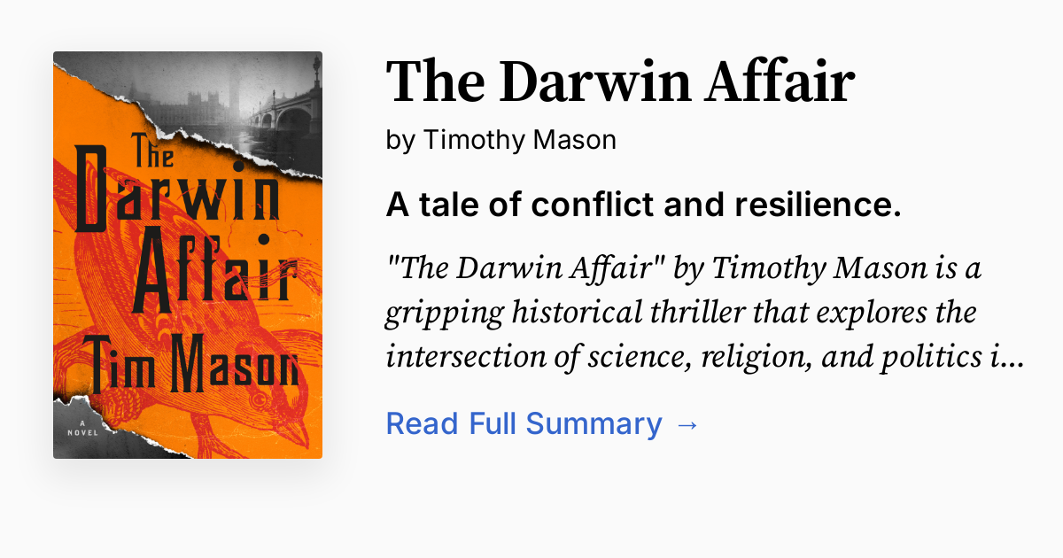 The Darwin Affair | Summary, Audio, Analysis
