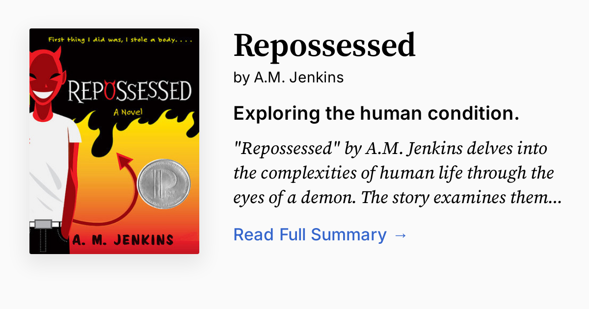 Repossessed by A.M. Jenkins | Summary, Audio, Analysis