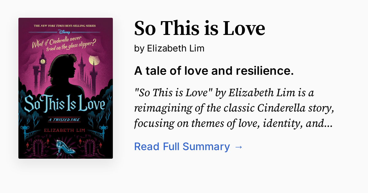 So This is Love | Summary, Audio, Analysis, FAQ