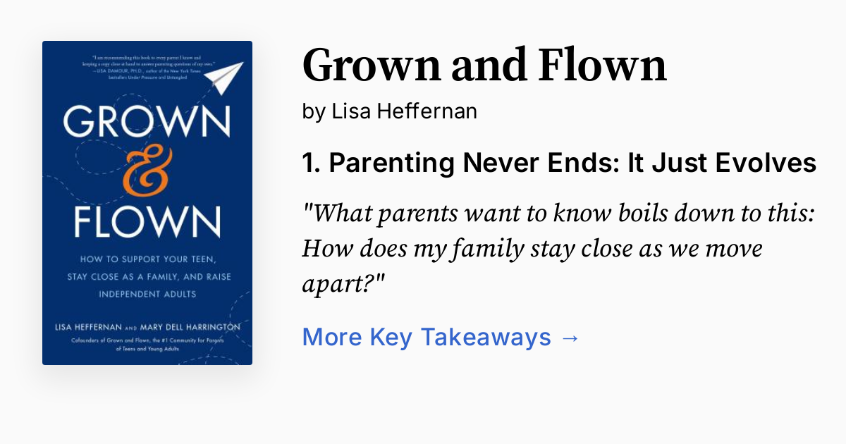 Grown and Flown | Summary, Audio, Quotes, FAQ