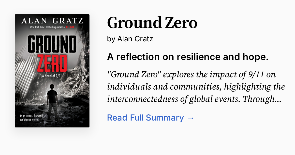 Ground Zero by Alan Gratz | Summary, Analysis, FAQ
