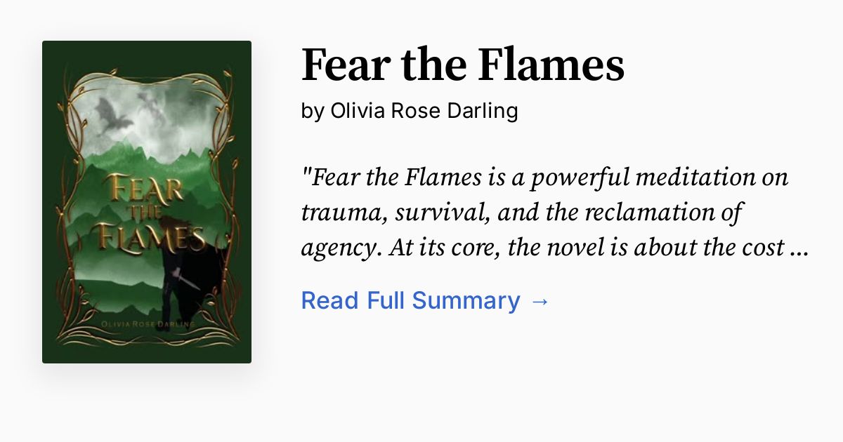 Fear the Flames | Summary, Analysis