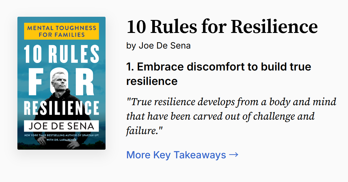 10 Rules for Resilience | Summary, Audio, Quotes, FAQ