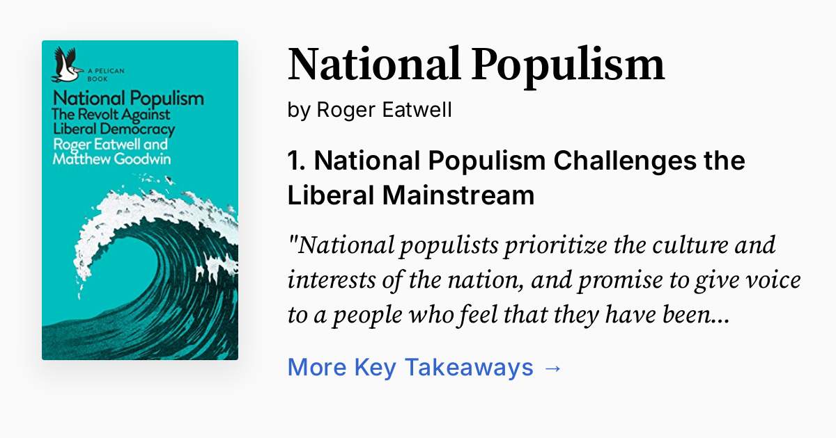 National Populism | Summary, Audio, Quotes