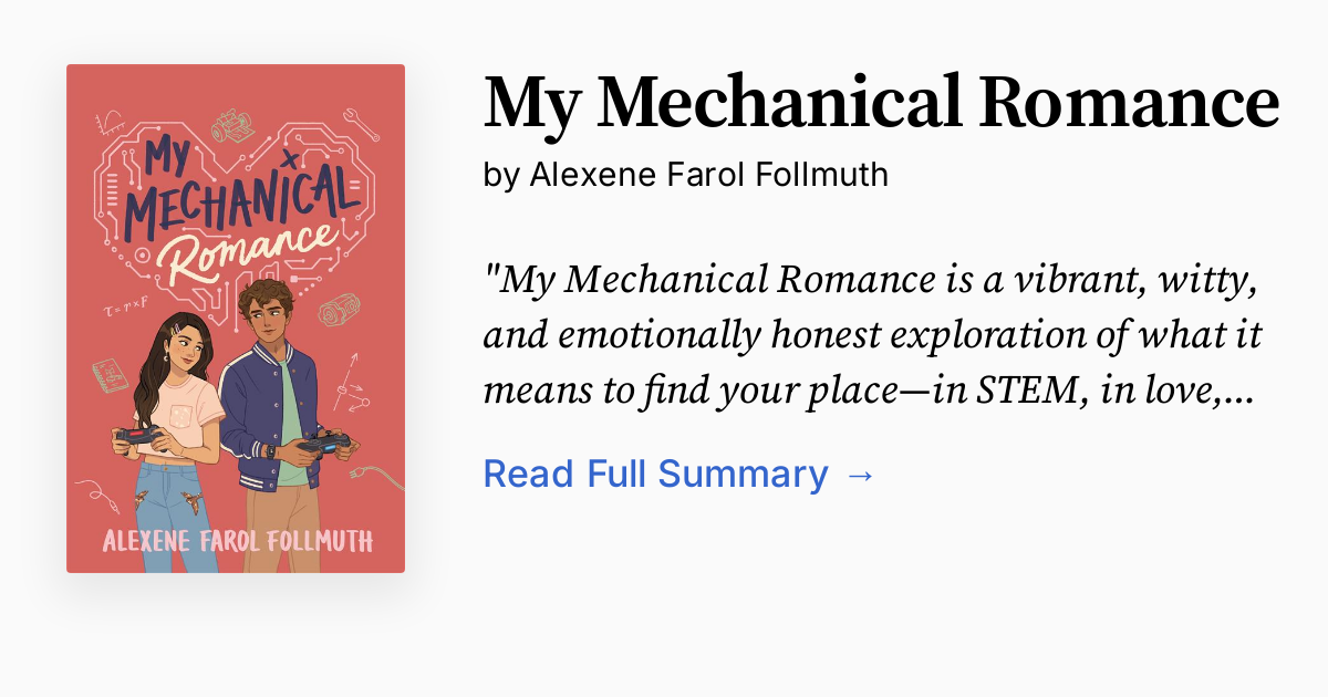 My Mechanical Romance | Summary, Audio, Analysis, FAQ