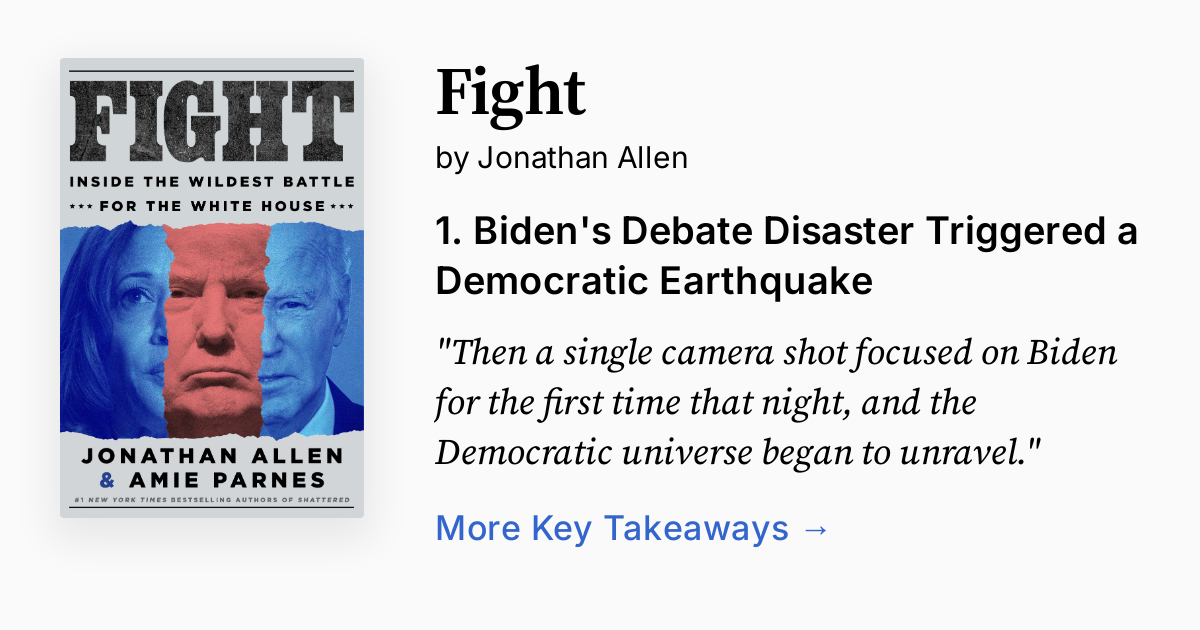 Fight by Jonathan Allen | Summary, Audio, Quotes, FAQ