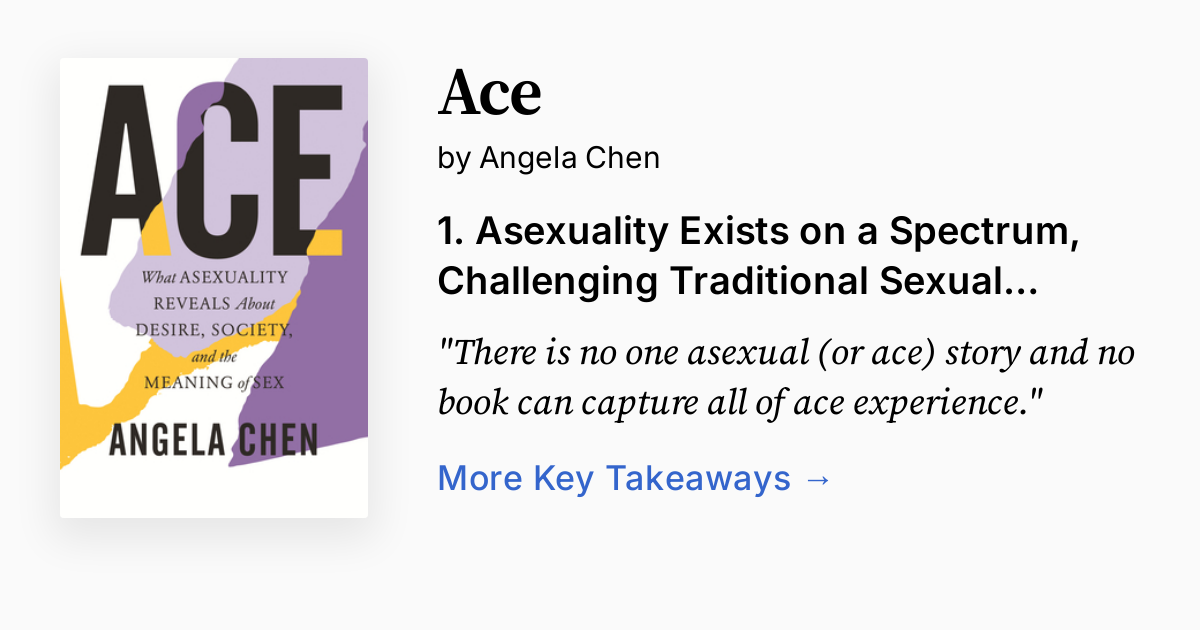 Ace by Angela Chen | Summary, Audio, Quotes, FAQ