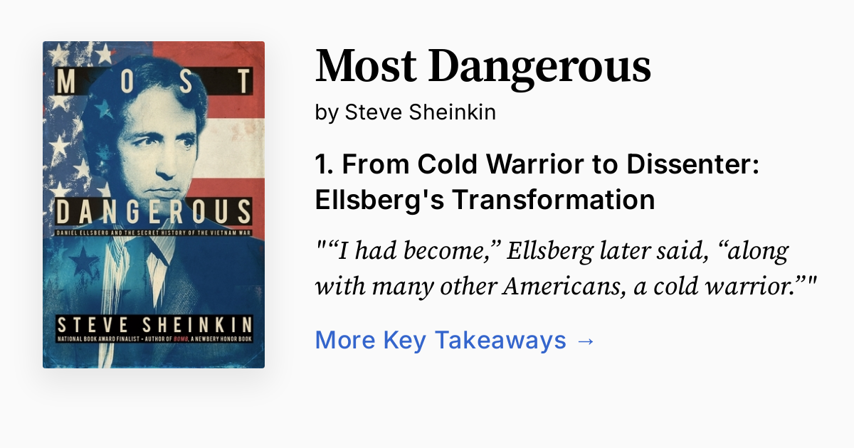 Most Dangerous by Steve Sheinkin | Summary, Quotes, Audio