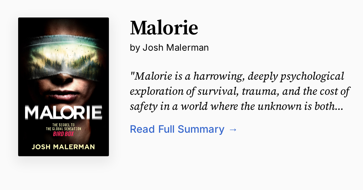 Malorie by Josh Malerman | Summary, Audio, Analysis, FAQ
