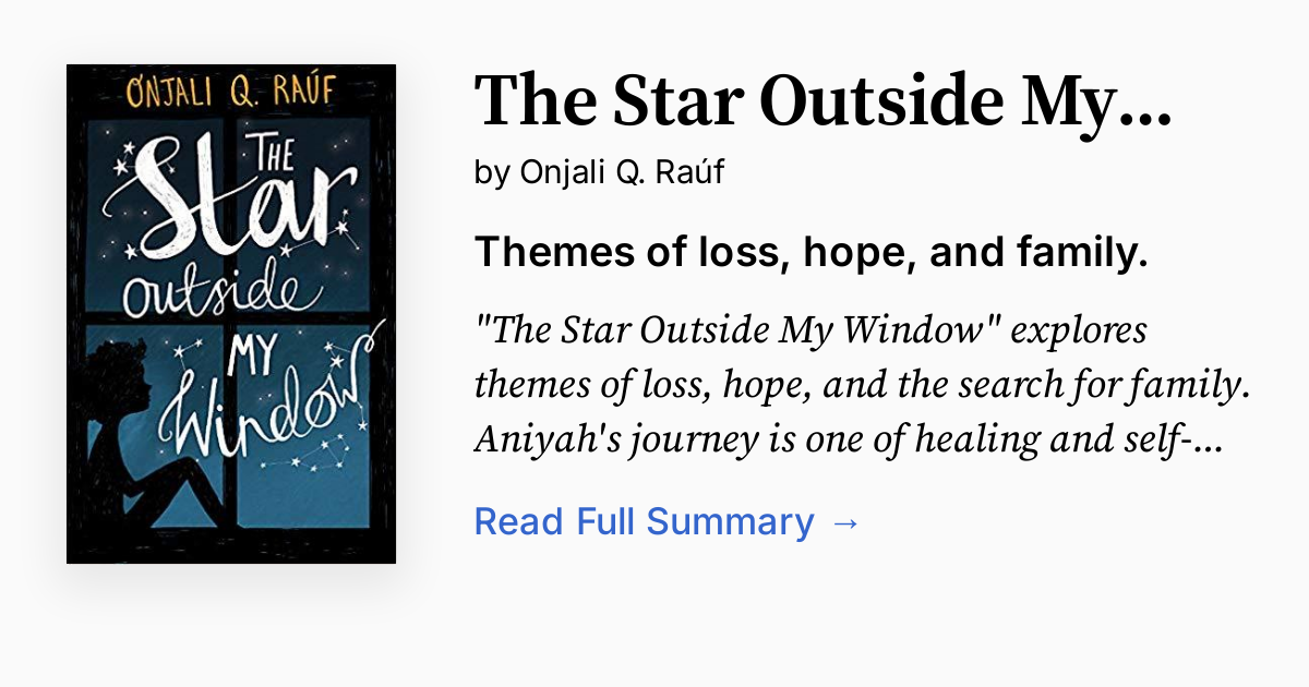 The Star Outside My Window | Summary, Audio, Analysis