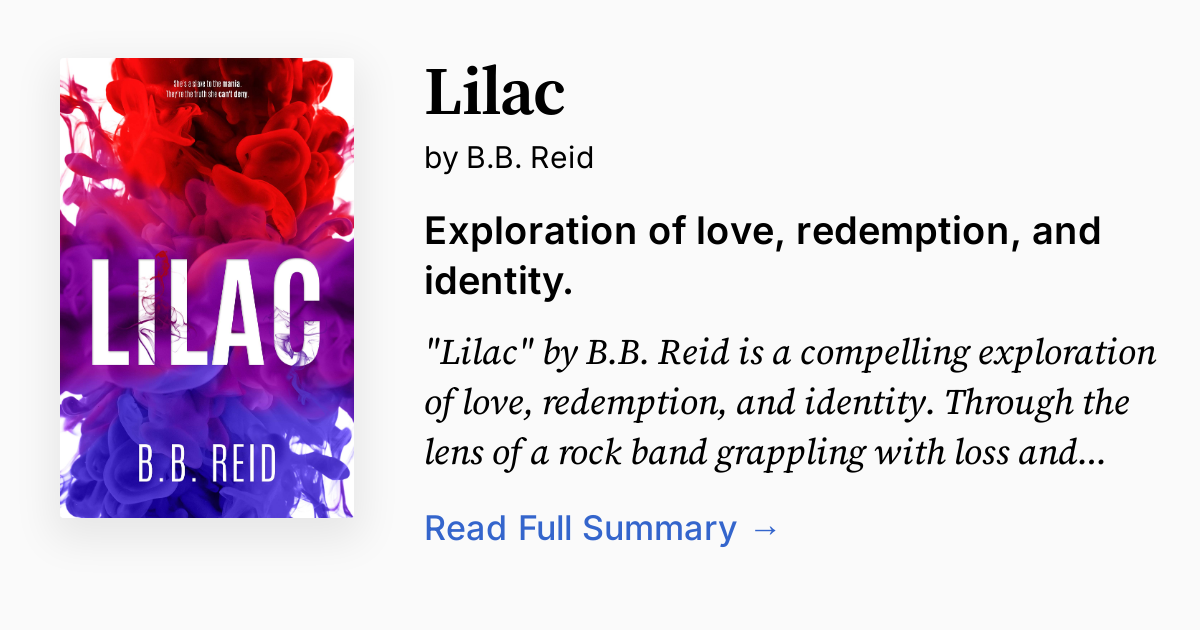 Lilac by B.B. Reid | Summary, Audio, Analysis, FAQ