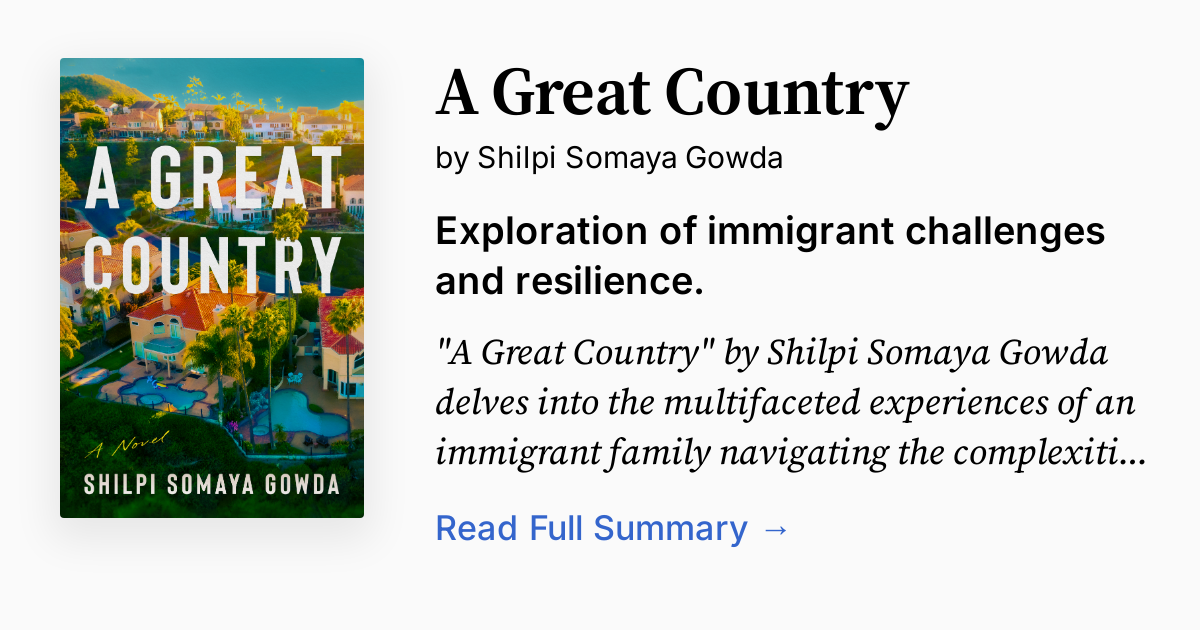 A Great Country | Summary, Analysis, FAQ