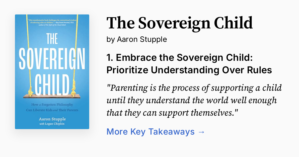 The Sovereign Child | Summary, Audio, Quotes, FAQ