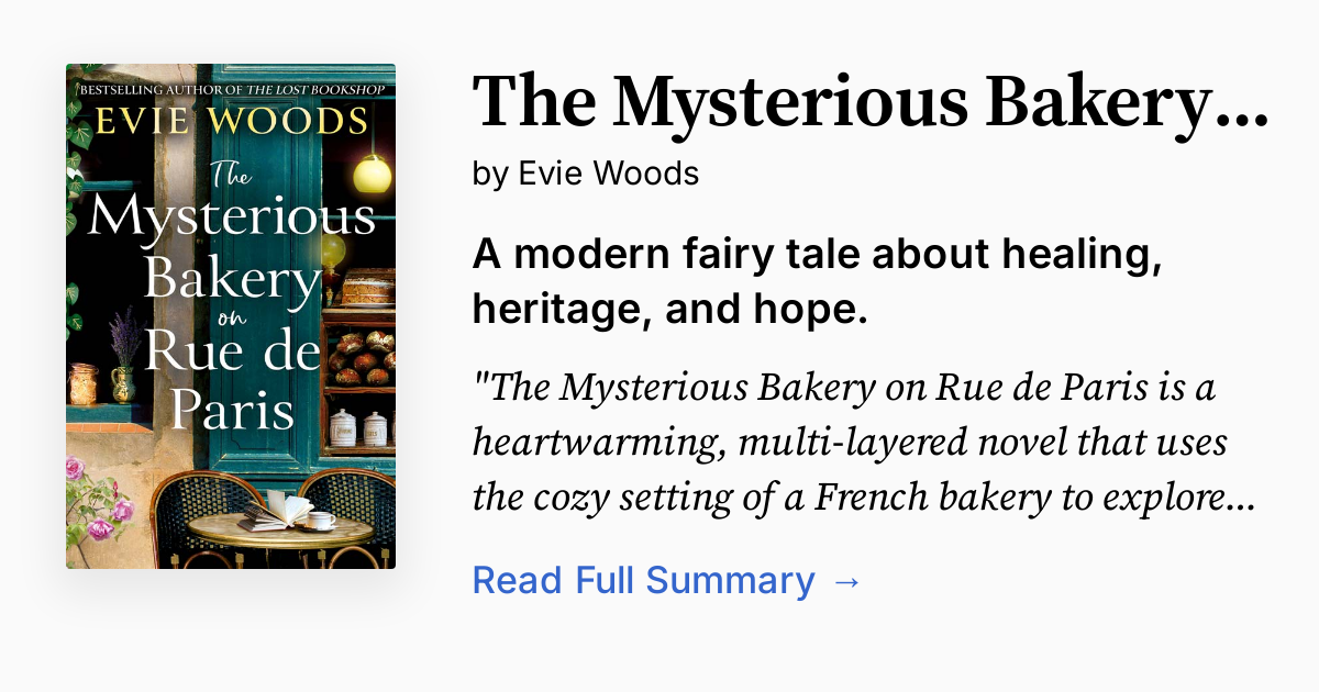 The Mysterious Bakery on Rue de Paris | Summary, Analysis, FAQ