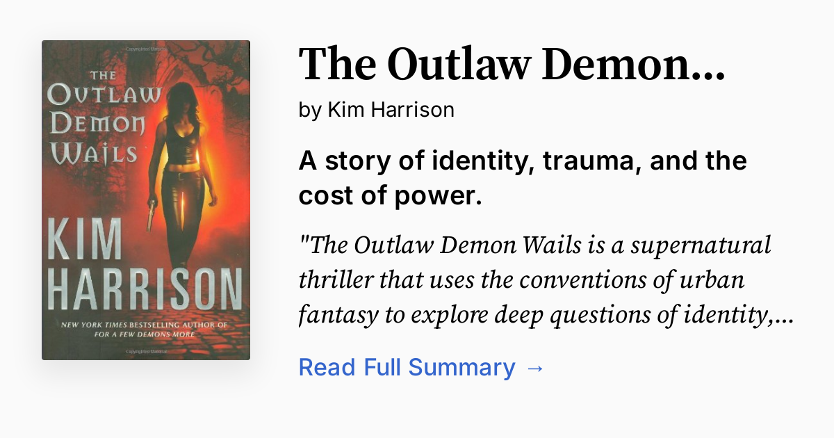 The Outlaw Demon Wails | Summary, Audio, Analysis
