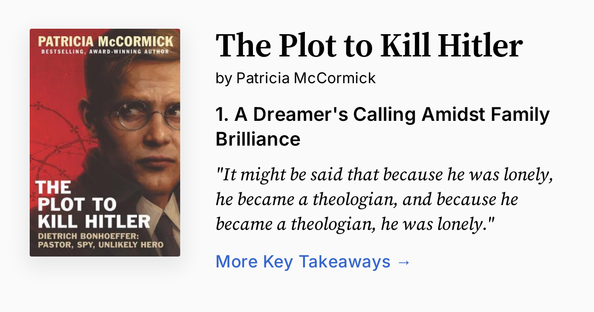 The Plot to Kill Hitler | Summary, Audio, Quotes, FAQ
