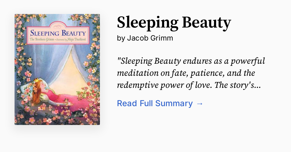 Sleeping Beauty | Summary, Analysis