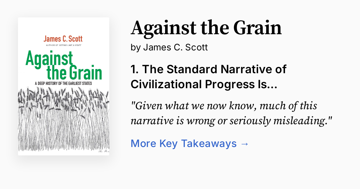 Against the Grain | Resumen, Audio, Quotes, FAQ