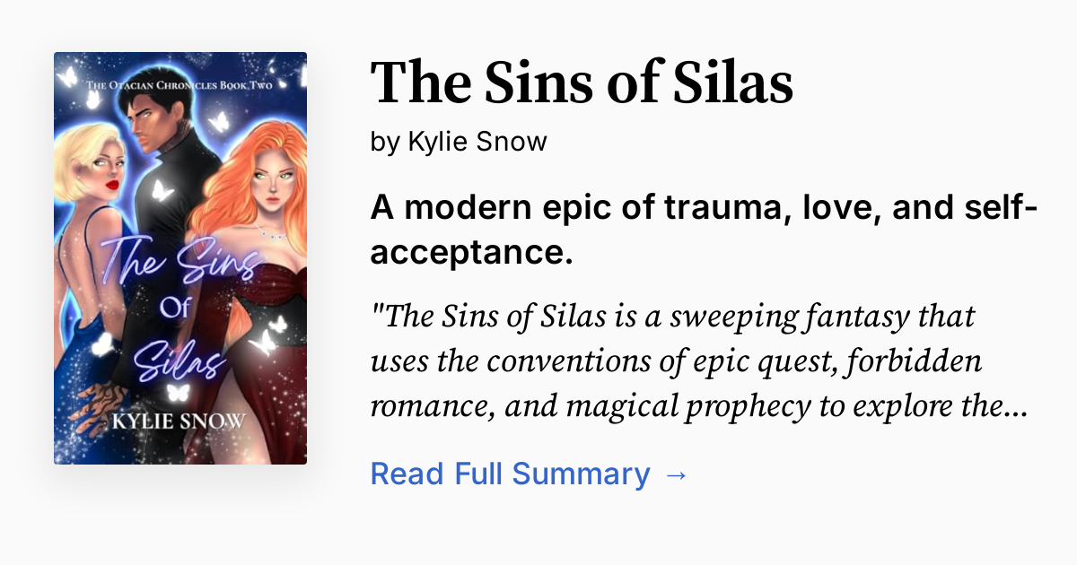 The Sins of Silas | Summary, Analysis, FAQ