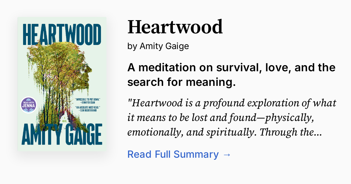 Heartwood by Amity Gaige | Summary, Analysis, FAQ